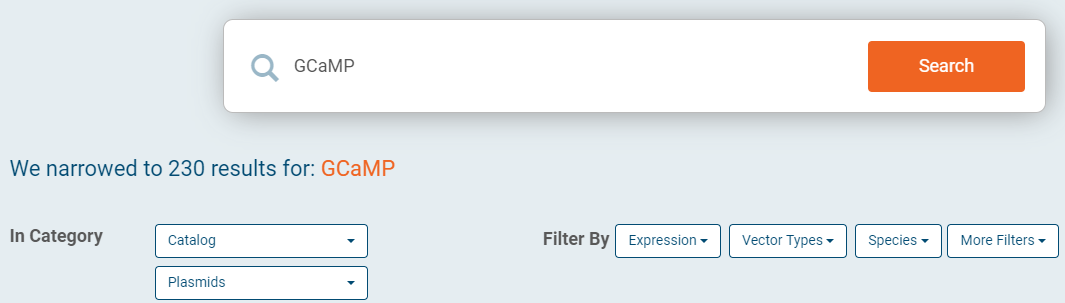 Introducing Addgene's New Search - Find Plasmids More Easily For Your ...