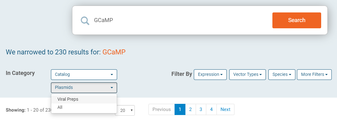 Introducing Addgene's New Search - Find Plasmids More Easily For Your ...