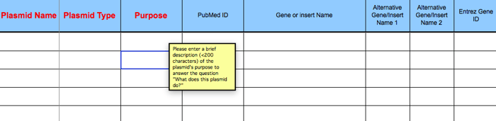 Quick New Way to Deposit Plasmids: The Deposit Spreadsheet
