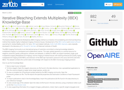 IBEX Knowledge-Base: A Data Resource for Multiplex Tissue Imaging