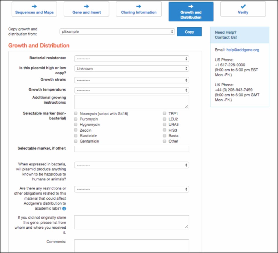 How to Deposit Your Plasmids with Addgene