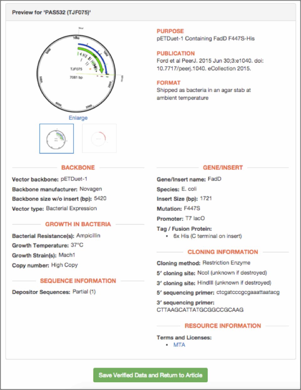 How to Deposit Your Plasmids with Addgene