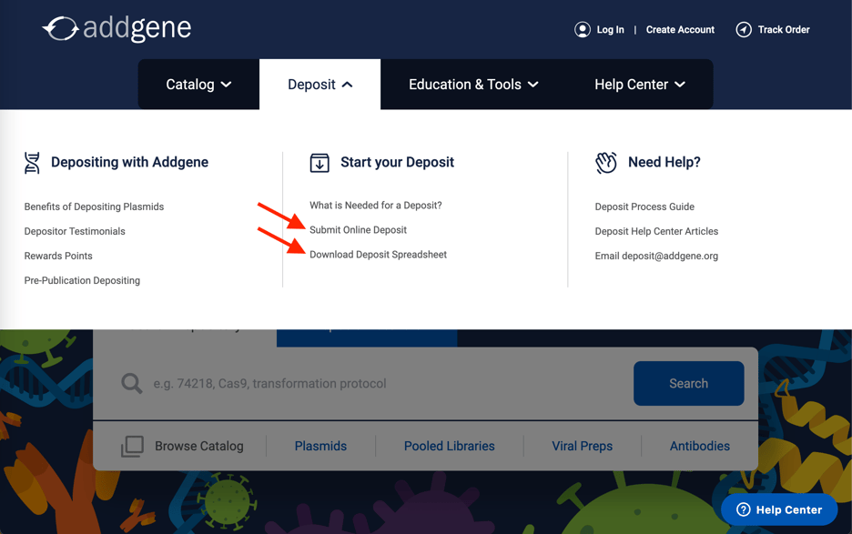 How to Deposit Your Plasmids with Addgene