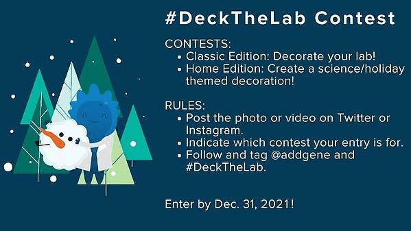 #DeckTheLab with Tinsel and Test Tubes, Fa La La La La La La La La